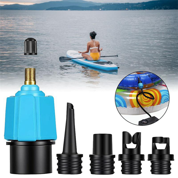 Sup Pump Air Valve Adapter For Inflatable Kayak Boat Stand Up Paddle ...