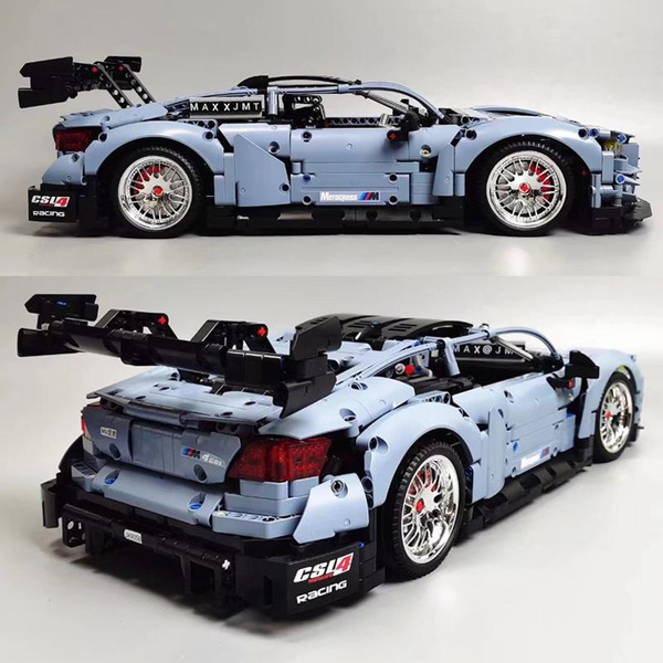 New 2280+Pcs MOC 1:10 Super Racing Car Moc High-Tech Bricks Model ...