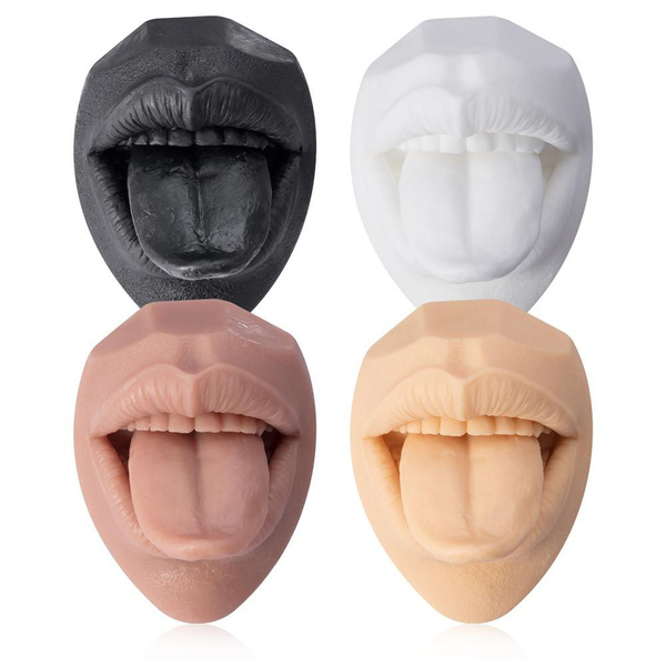 1pc Mouth Tongue Model Display Piercing Display Simulation for Jewelry ...