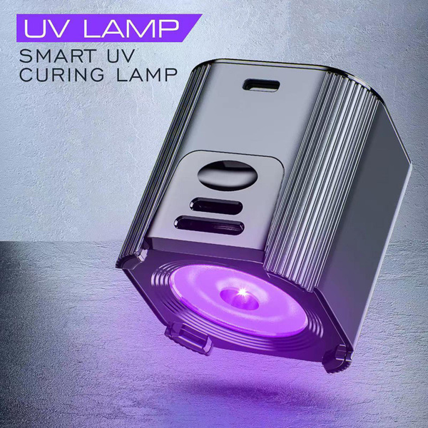 UV Intelligent Curing Lamp Type-C Socket Shadowless Glue UV Adhesive ...