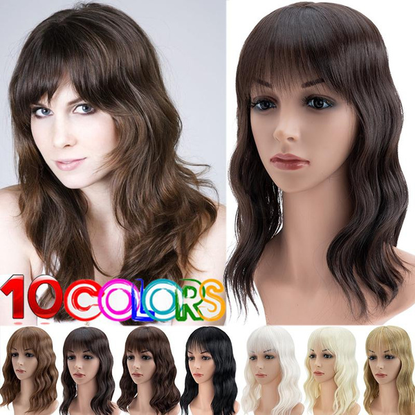 Natural 14 Long Waves Topper Toupee Hair Piece Clip In Full Head As Natural 14 Long Waves Topper Toupee Hair Piece Clip In Full Head As