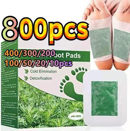 800/400/300/200/100/50/20/10Pcs Foot Patch Foot Care Cleansing Feet ...