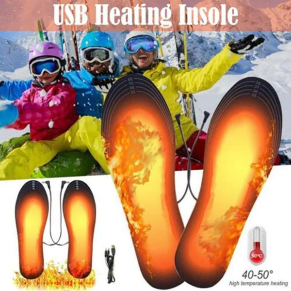USB Electric Insole Warm Sock Feet Warmer Winter Foot Warmer | Wish