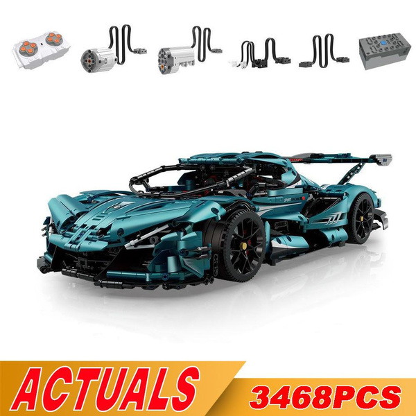 NEW 10612 Technical Apolloed Super Speed Sports Car Building Blocks ...
