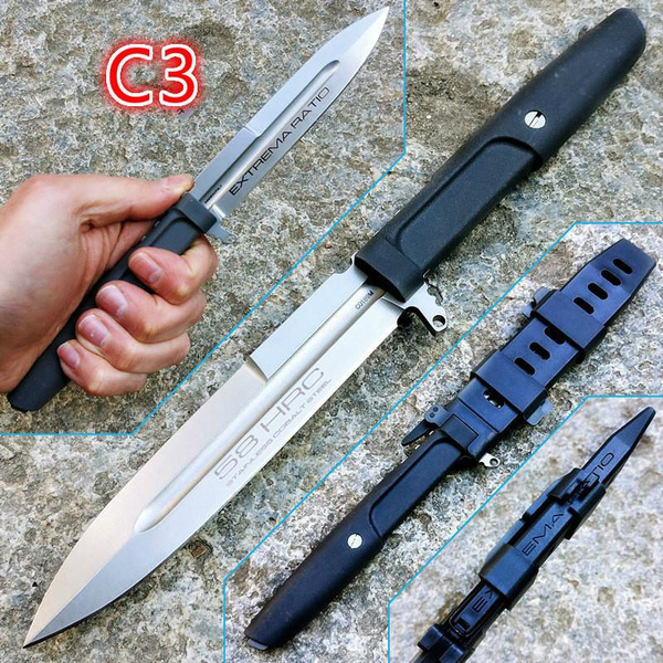High Quality Tactical Fixed Blade Survival Knife Combat army knives ...