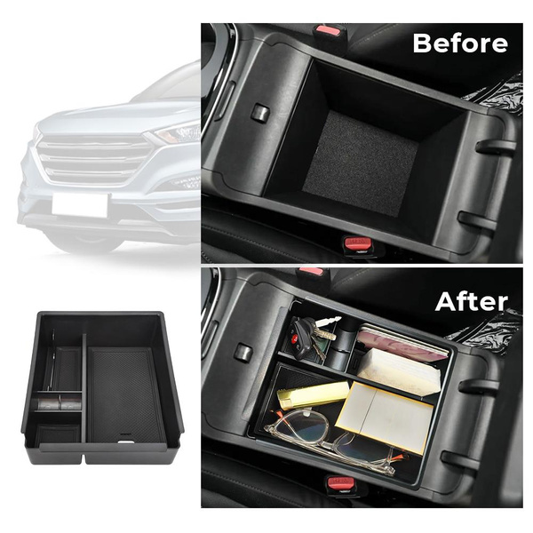 For Hyundai Tucson NX4 2021 2022 Car Center Armrest Storage Box for ...
