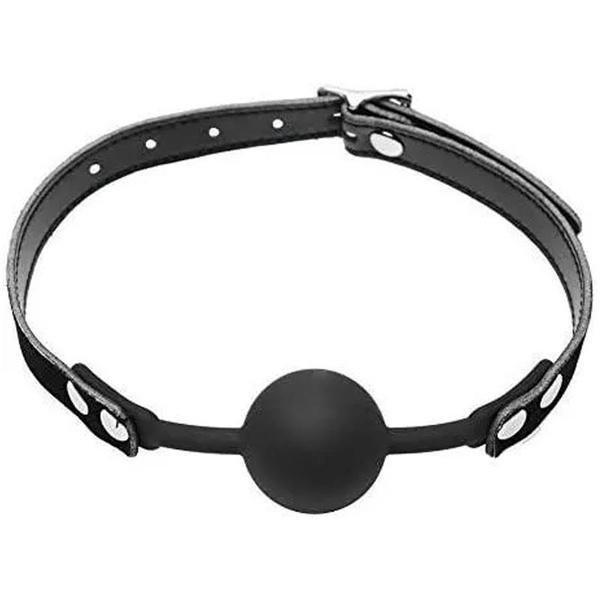 Soft Safety Silicone Open Mouth Gag Ball Bdsm Bondage Slave Ball Gag