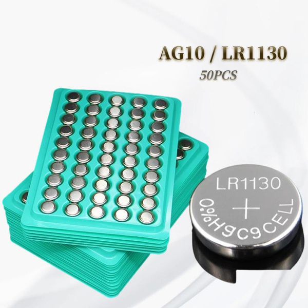 New LR1130 Button Battery AG10 Environmental Protection Luminous Gifts ...