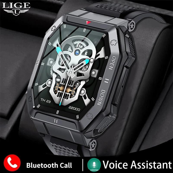 LIGE 2023 Smart Watch Men 1.85 Inch Full Touch Bracelet Outdoors Sport ... LIGE 2023 Smart Watch Men 1.85 Inch Full Touch Bracelet Outdoors Sport ...
