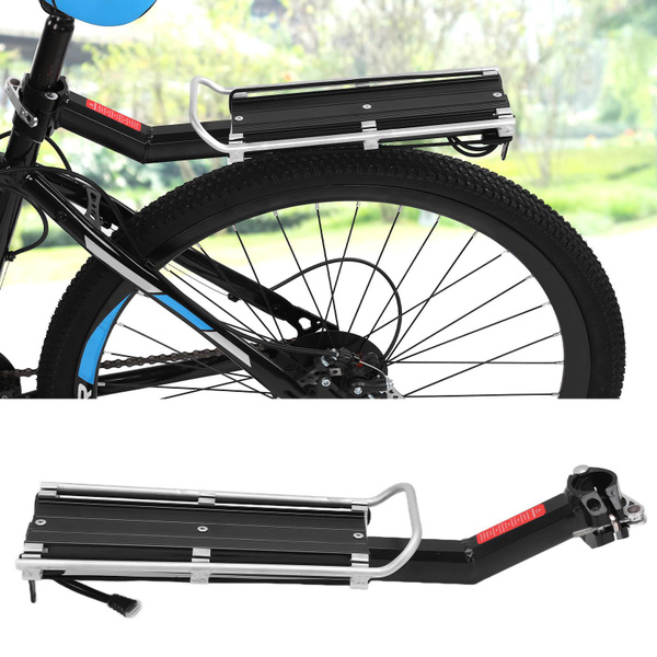 Bike Rear Rack Aluminum Alloy Detachable Manned Rack With Tail Light | Wish