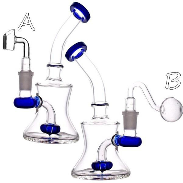 Mini palm size bubbler Glass Water Pipes 14.4mm Glass Banger | Wish