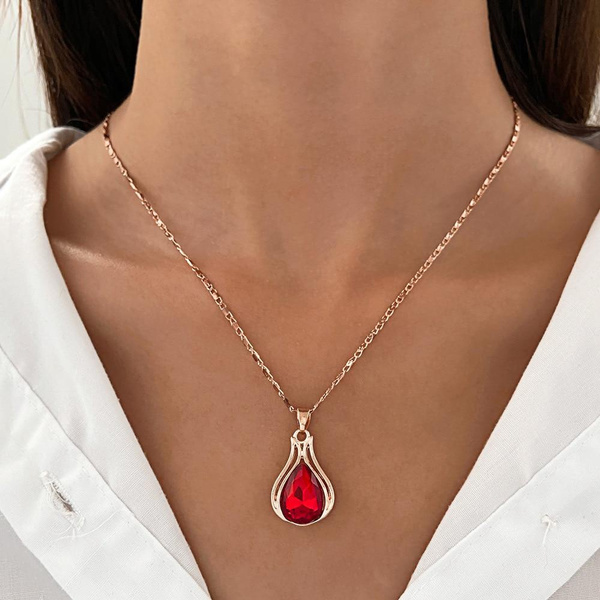 3pcs/set Fashion Water Drop Jewelry Set for Women Simple Multicolor ...