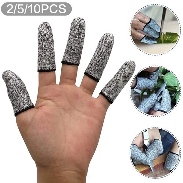 2/5/10PCS Anti-cut Finger Cots, Finger Covers for Cuts, Gloves Life ...