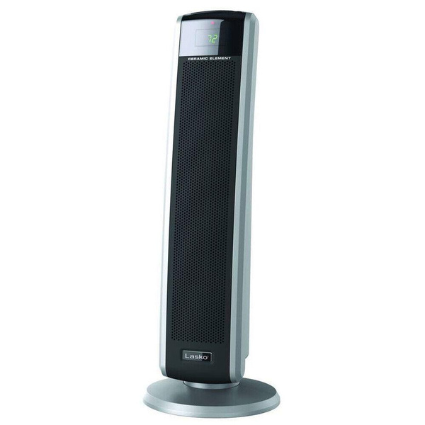 Lasko 5586 Portable Electric 1500W Room Oscillating Ceramic Tower Space ...