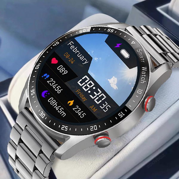 NEW Bluetooth Call Smart Watch Men Woman HD Fitness Monitor Watches ECG ...