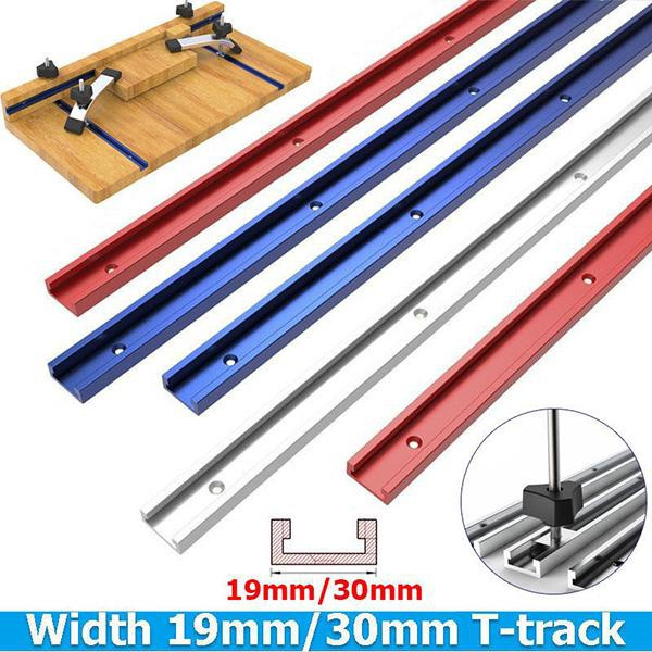 19mm / 30 mm Aluminum Alloy T Slot Slide Miter Track Chute Rail T ...