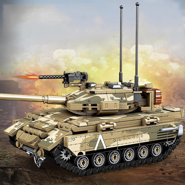 WW2 Military Model Merkava Main Battle Tank MK4 Collectible Ornaments ...