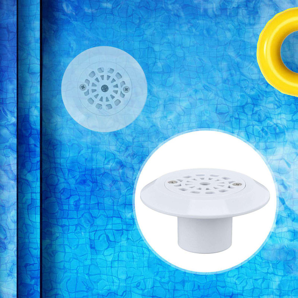 Floor Drain, Plastic Pool Water Outlet White Floor Drain Water Inlet ...