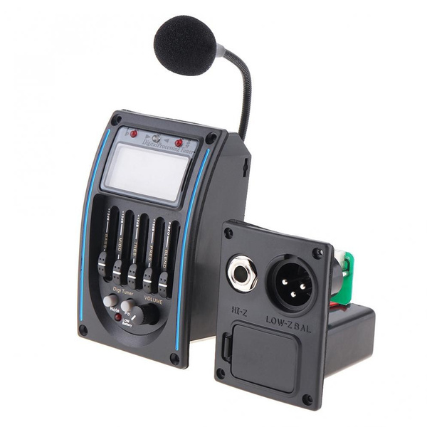 LC5 Band Acoustic Electric Guitar Preamplifier Black EQ Equalizer ...