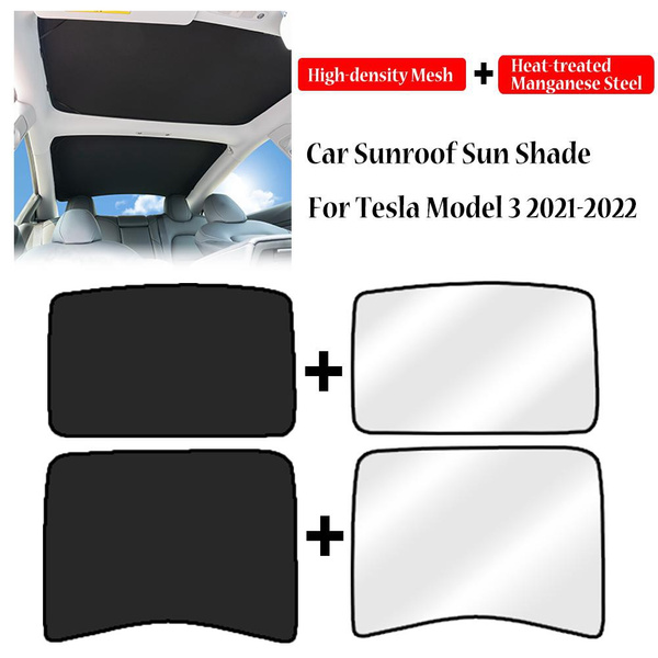 Roof Sunshade Visor Front Rear Set Sunroof Sun Shade Sunblind UV ...