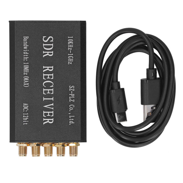USB SDR Receiver, 10k‑1GHz 12bit Mini USB SDR Receiver Simplified Software Defined Radioreciver ...