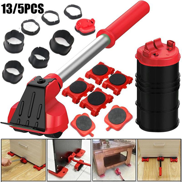 High Quality 13/5PCS Furniture Mover Tool Set Transport Lifter Heavy ...