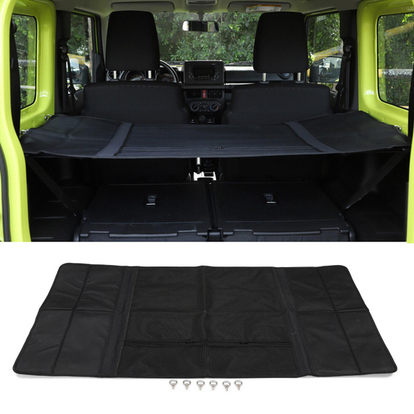 Rear Parcel Shelf Shade Load Cargo Cover Luggage Net Storage Bag ...