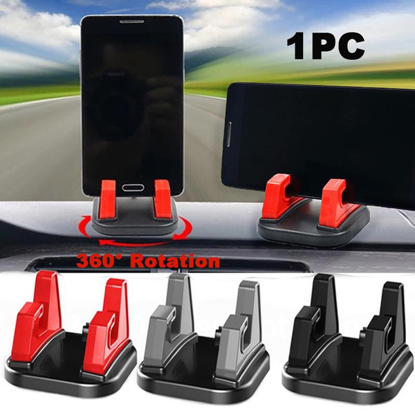 1Pcs 360 Degree Rotatable Car Mobile Stands Anti Slip Mobile Mount ...