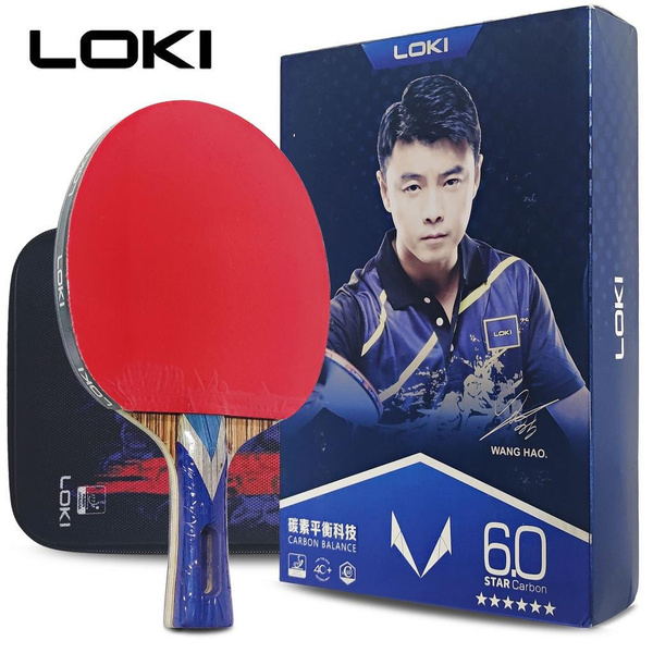 5/6/7 Star Table Tennis Racket Carbon Balance Offensive Ping Pong ...