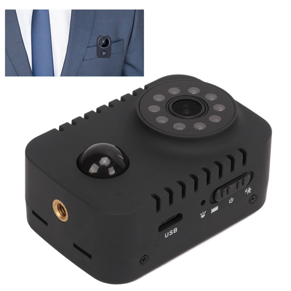 Mini Camera 1080P HD Handheld Cam Wide Angle Infrared PIR Camera First ...