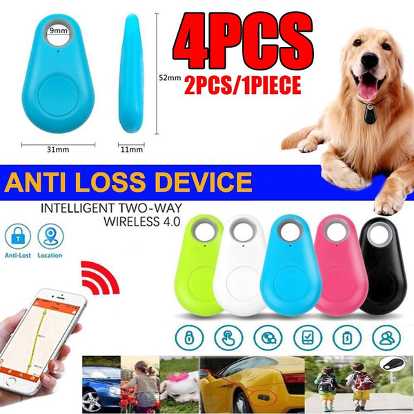 4PCS/2PCS/1PIECE Hot Fashion Smart Mini GPS Tracking Device Tag Key ...