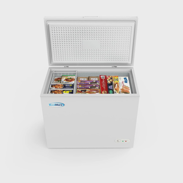 KoolMore Comercial SCF-7C Deep Chest Freezer with Two Wire Basket, 7 cu ...