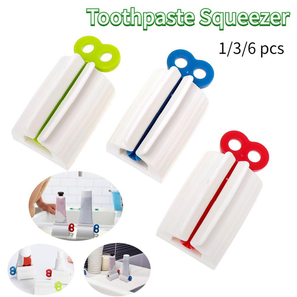 1/3/6 Pcs Manual Toothpaste Squeezer Portable Rolling Tube Toothpaste ...
