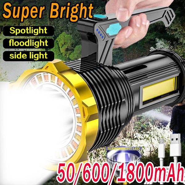 1PC High Power Led Spotlight Floodlight Searchlight 3 In 1 with Side ...