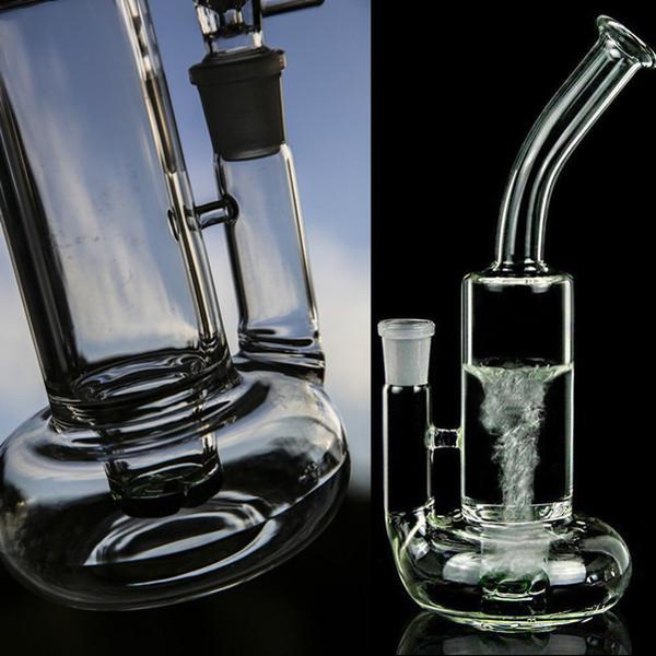 10.7inch Glass Bubblers Recycler Hookah Oil Rigs Smoking Water Pipes ...
