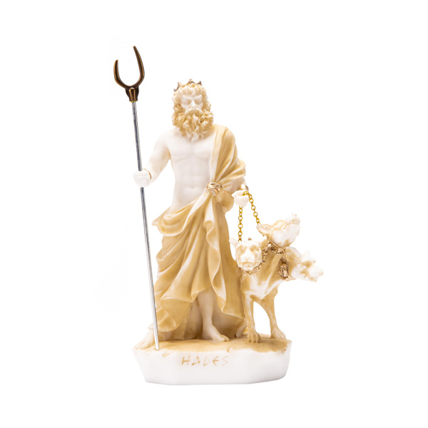 Pluto Hades Lord of the Underworld Greek Statue Dead Figurine Museum ...