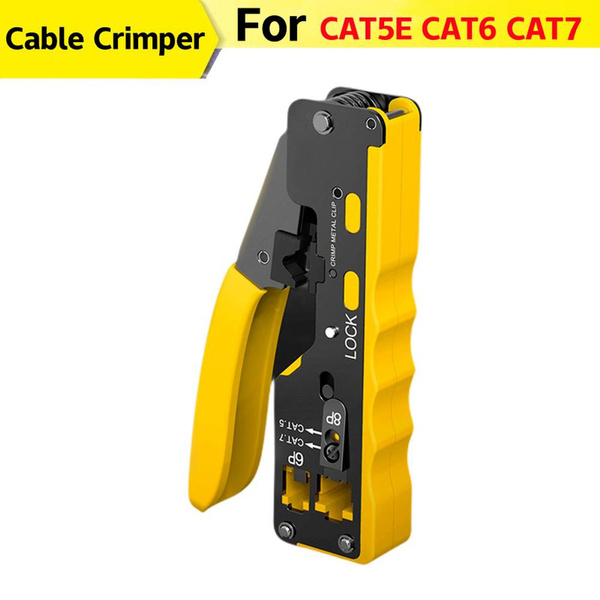 Cat5 Cat6 Cat7 CAT8 Cable Crimper All In One Rj45 Pliers Crimper Tools ...
