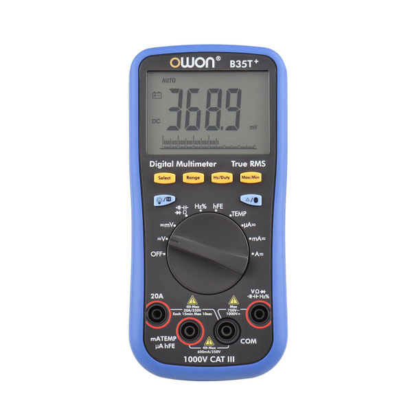 OWON B35T+ Digital BT Multimeter with Offline Record 6000 Counts True ...