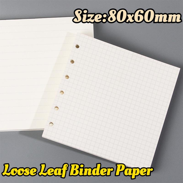 3-Ring Binder/Planner Filler Paper Spiral Notebook Mini Planner Inserts ...