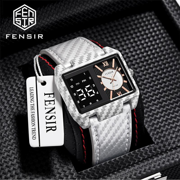 Men's Unique Luxury Sport Watches Unusual Novelty Led Digital Quartz ...