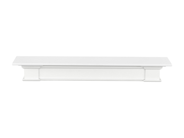 The Shepherd 72" Mantel Shelf MDF White Paint | Wish
