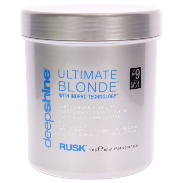 Deepshine Ultimate Blonde Blue Powder Lightener by Rusk for Unisex - 17 ...