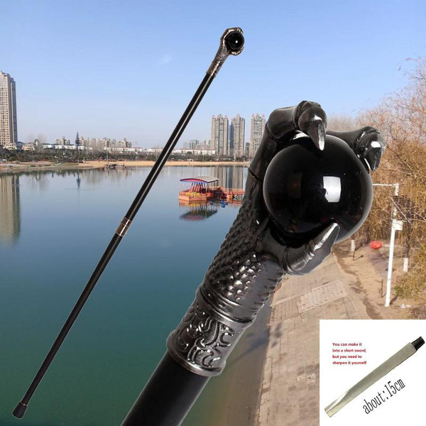2023 Dragon Claw With Black Ball Walking Stick Man Fashion Party ...