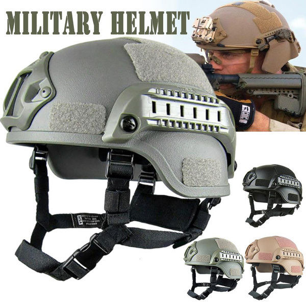 New Tactical Helmet FAST Helmet Military Helmet Tactical Painball ...