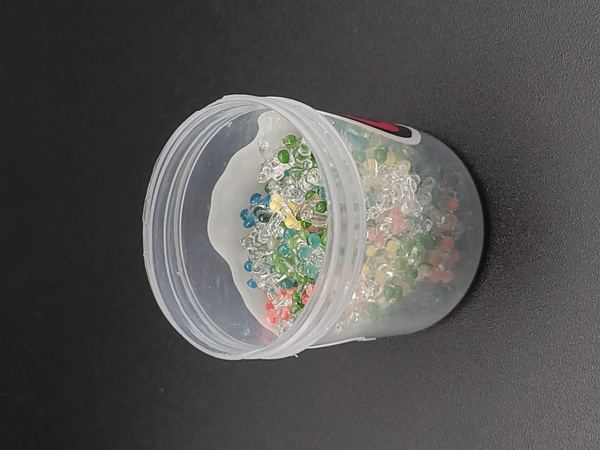 200-Pack Handmade Random Color Borosilicate Glass Filter Daisy Flower ...