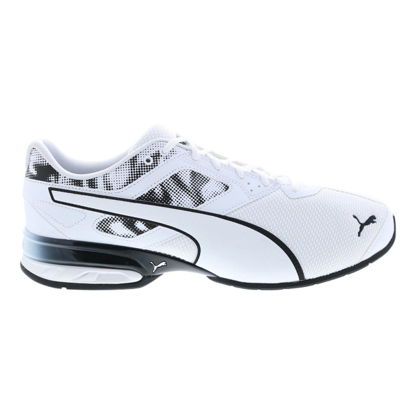 Puma Tazon 6 Cyclone 19451701 Mens White Canvas Athletic Running Shoes ...