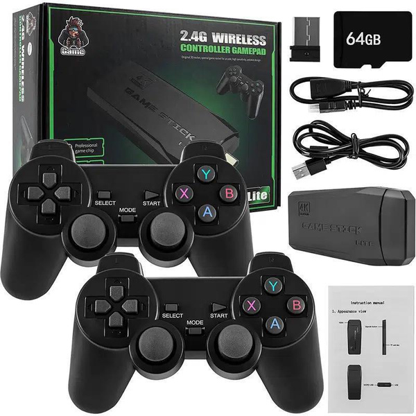 Wireless Retro Game Console, Plug & Play Video TV Game Stick With 10000 ...