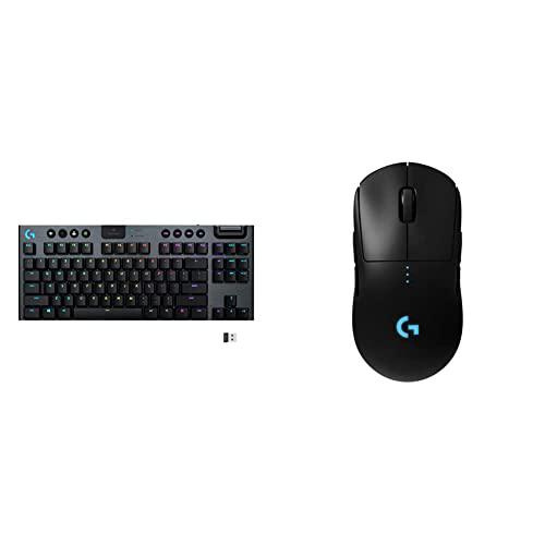 Logitech G915 TKL Tenkeyless Lightspeed Wireless RGB Mechanical Gaming ...