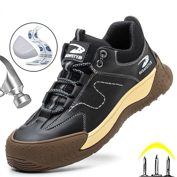 Male 6KV Insulated Shoes Anti-smash Anti-puncture Safety Shoes Men ...