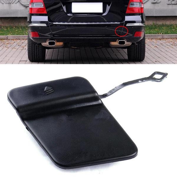 Black Rear Bumper Tow Hook Cover Cap for Mercedes-Benz X204 GLK350 2009 ...